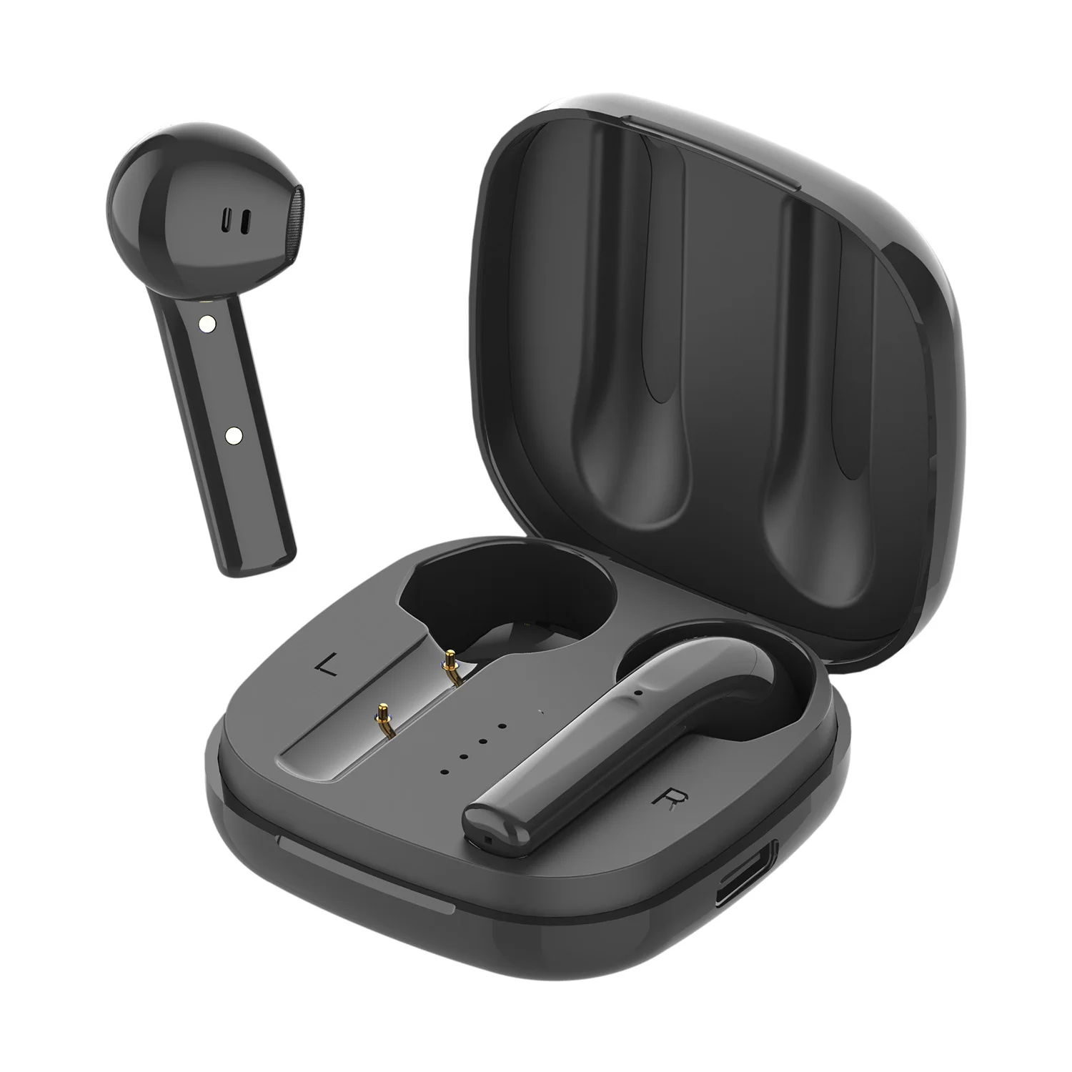 High Quality Type-c Square Wireless Electronics Wireless Earbuds ...