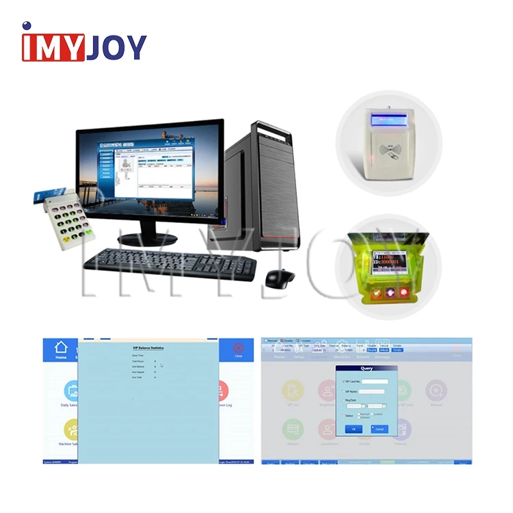 Wireless Smart Touch Cashless Coinless Debit Card Payment Game ...