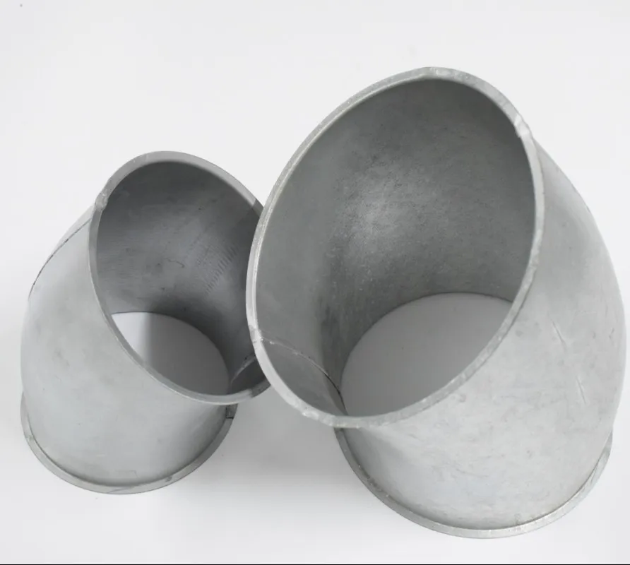 Galvanised Round Duct Metal Ducting For Wood Dust Collector Spiral Duct ...