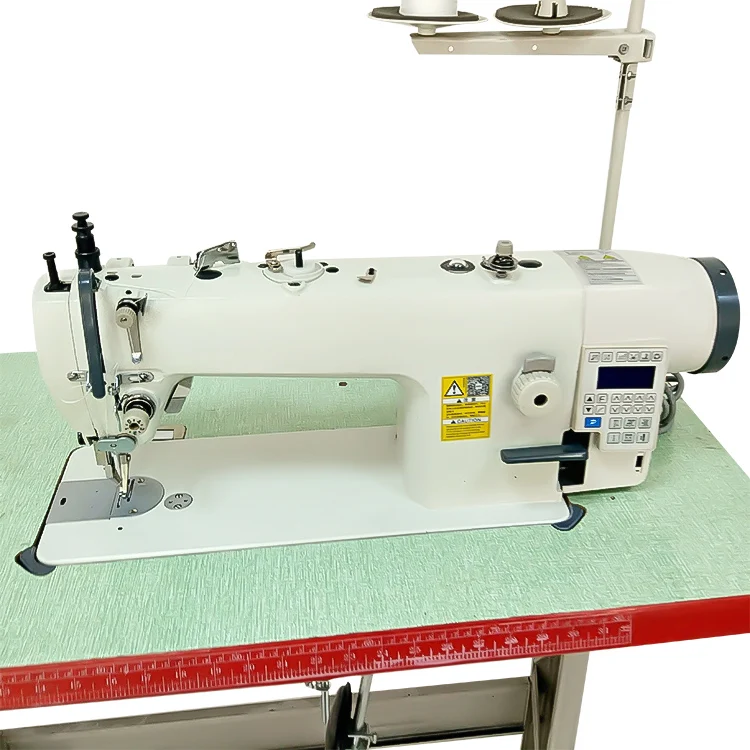 Koop Goederen In China Lock Stitch Naaimachine Plat Bed Machines ...