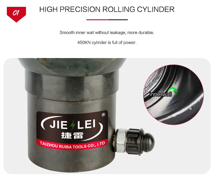 JIELEI CO-1000 Cable Lug Press Machine for Cu240-1000mm2