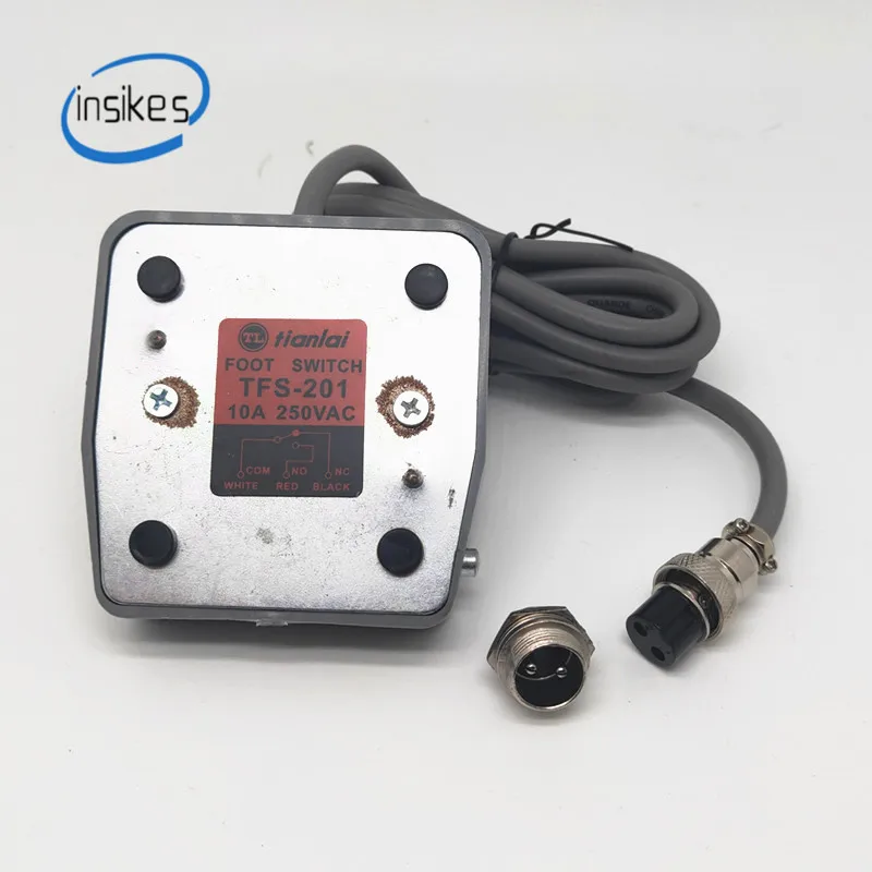 High Quality Foot Switch With Wire Foot Pedal Switch Tfs-201 Fs-201 2m ...