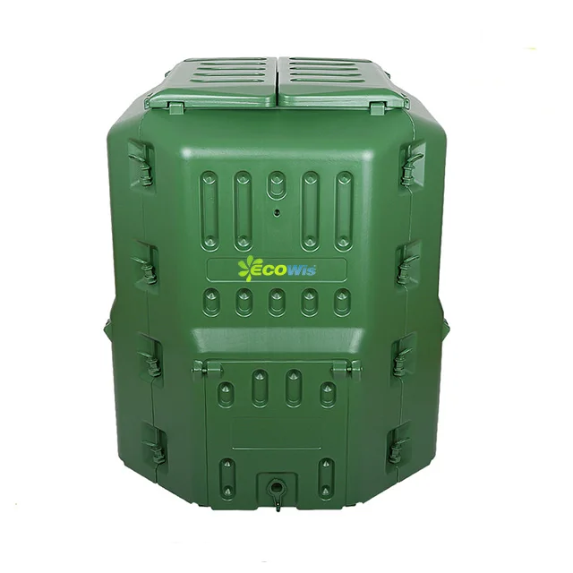 480L Plastic Compost Bin - Durable & Easy Assembly