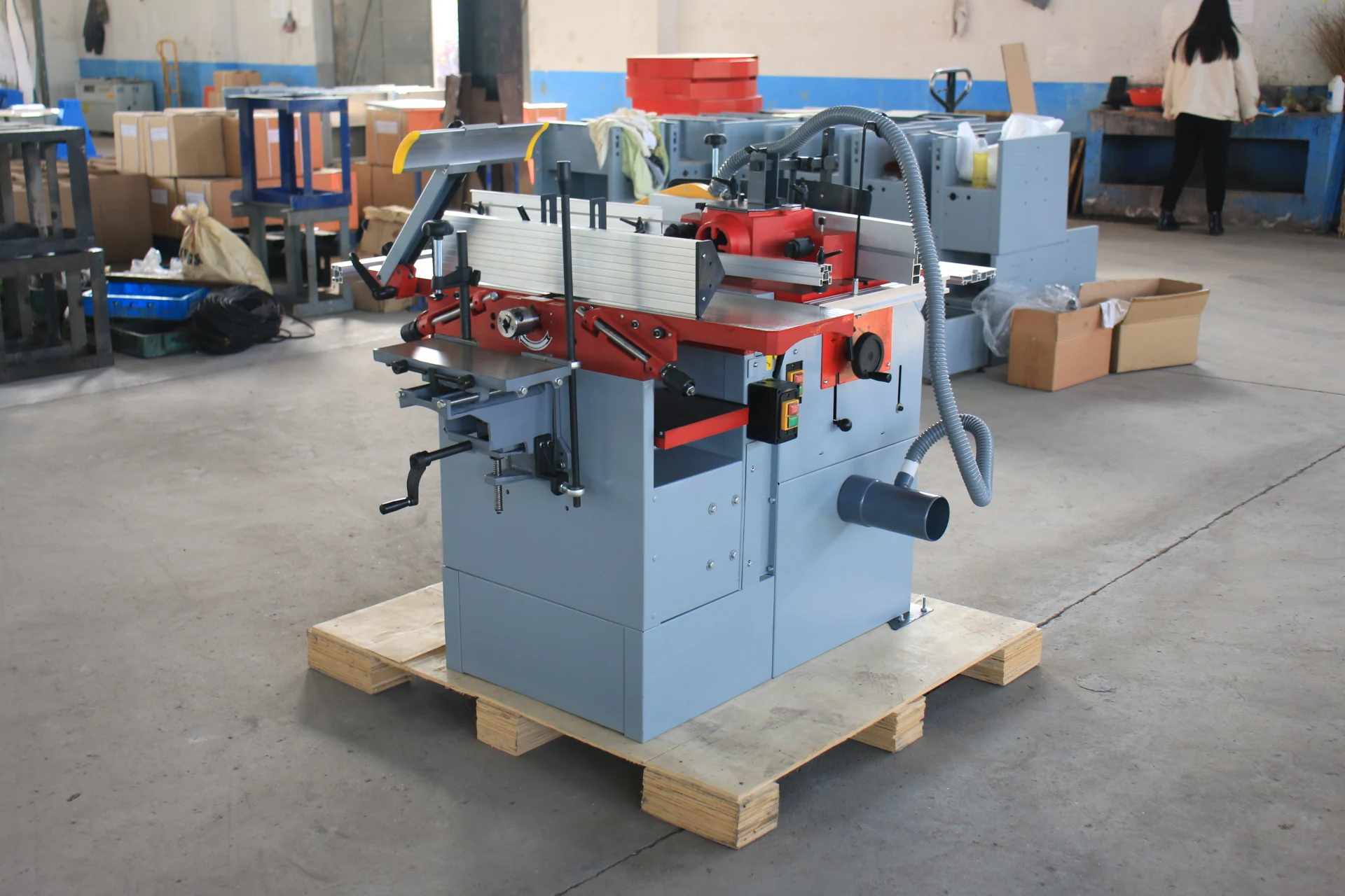 Wood Planer Thicknesser Moulder Table Saw - Multifunctional Tool