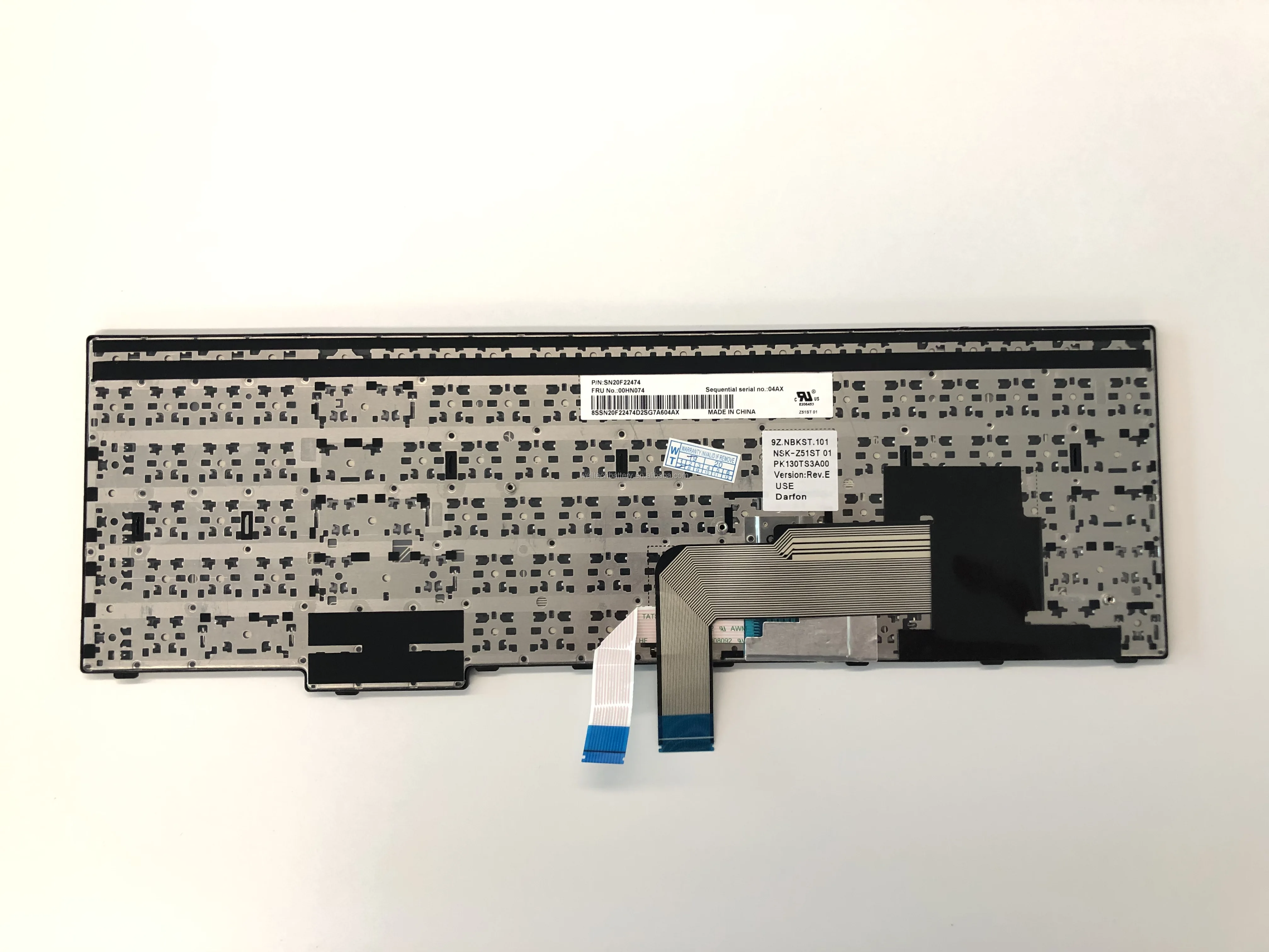 Brand New Original Laptop Keyboard for Lenovo Thinkpad E550 E550C E555 ...