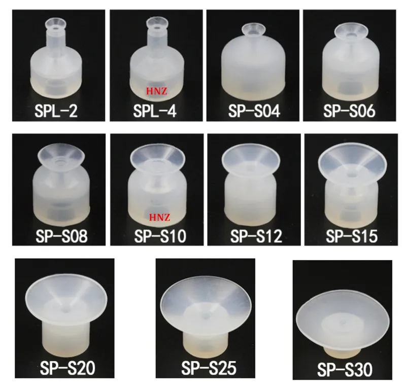 Flat Suction Cup 10mm - Adjustable Vacuum Suction Cup