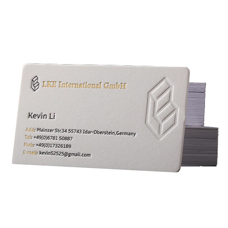 Free Design High Quality Business Card Printing Custom - Buy Business ...