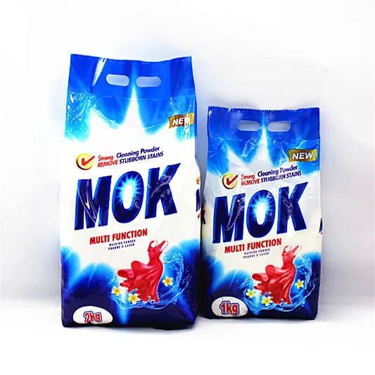 MOK Washing Powder, Detergent Powder with Plastic Bag Supplier China ...