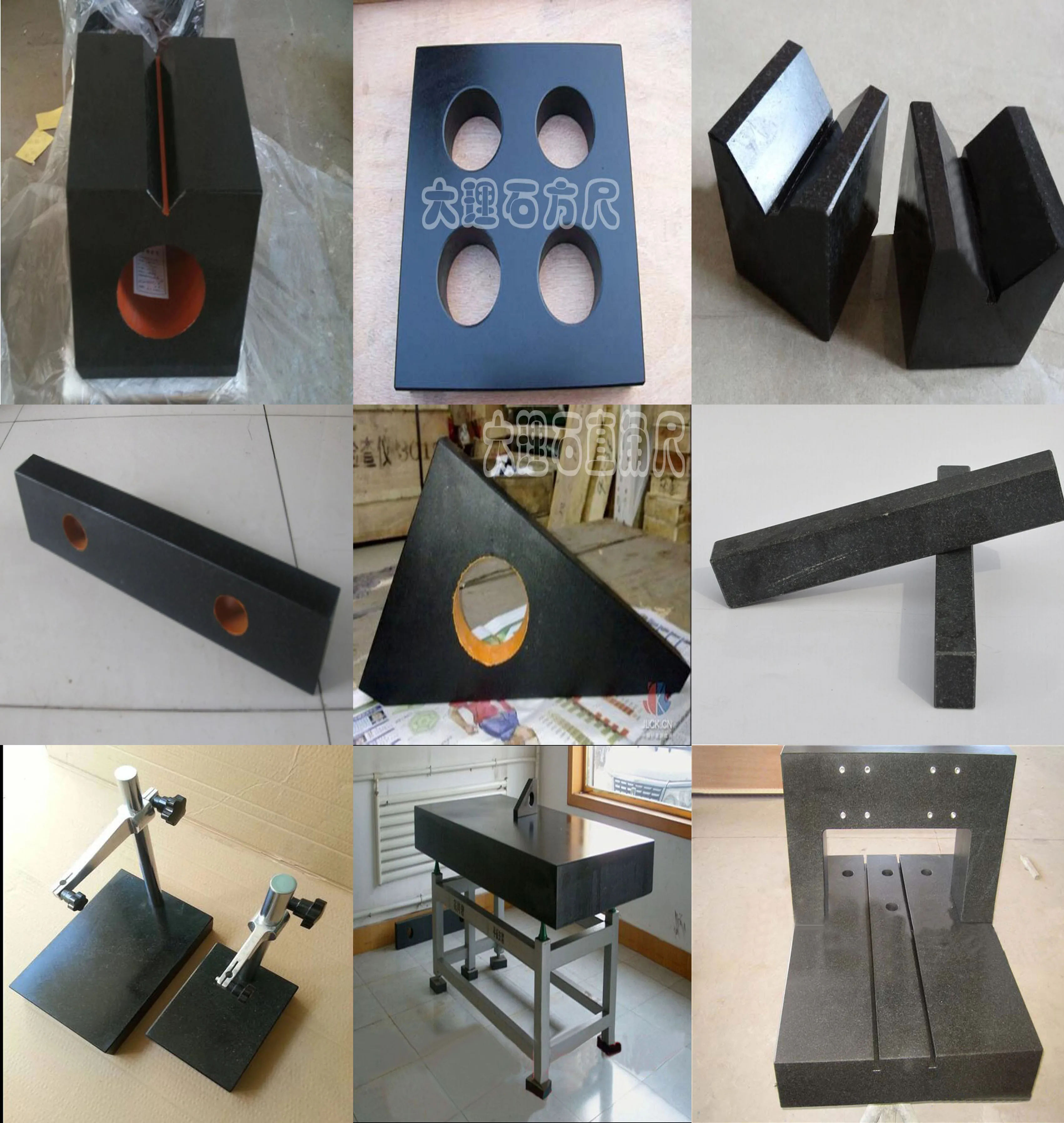 Lab Precision Black Granite Calibration Surface Plate