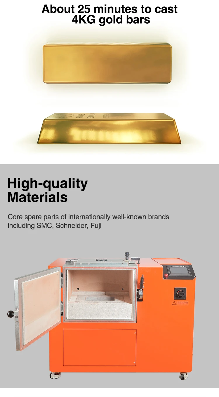 Yihui 4kg Gold Bar Machine - Efficient Casting Solutions