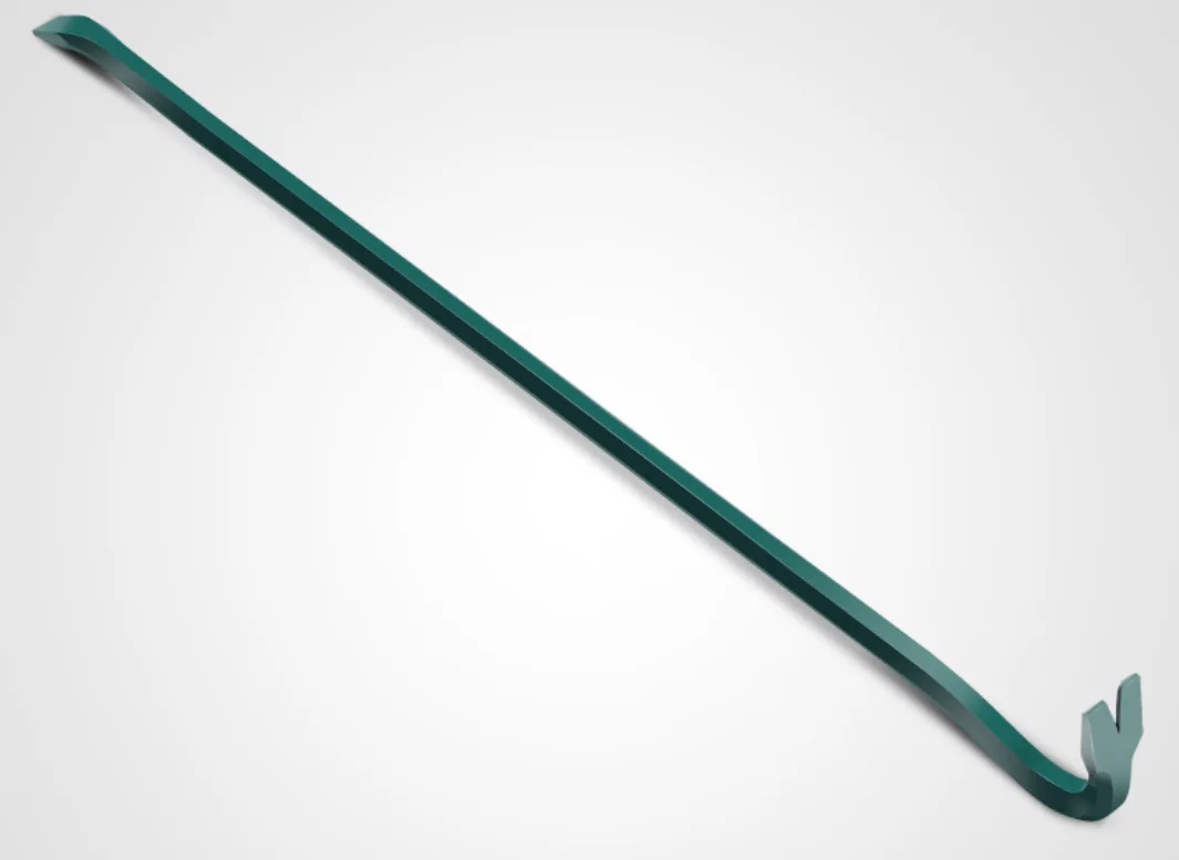 Crowbar Long Crowbar Tool Carbon Steel Wrecking Bar With Nail Puller ...