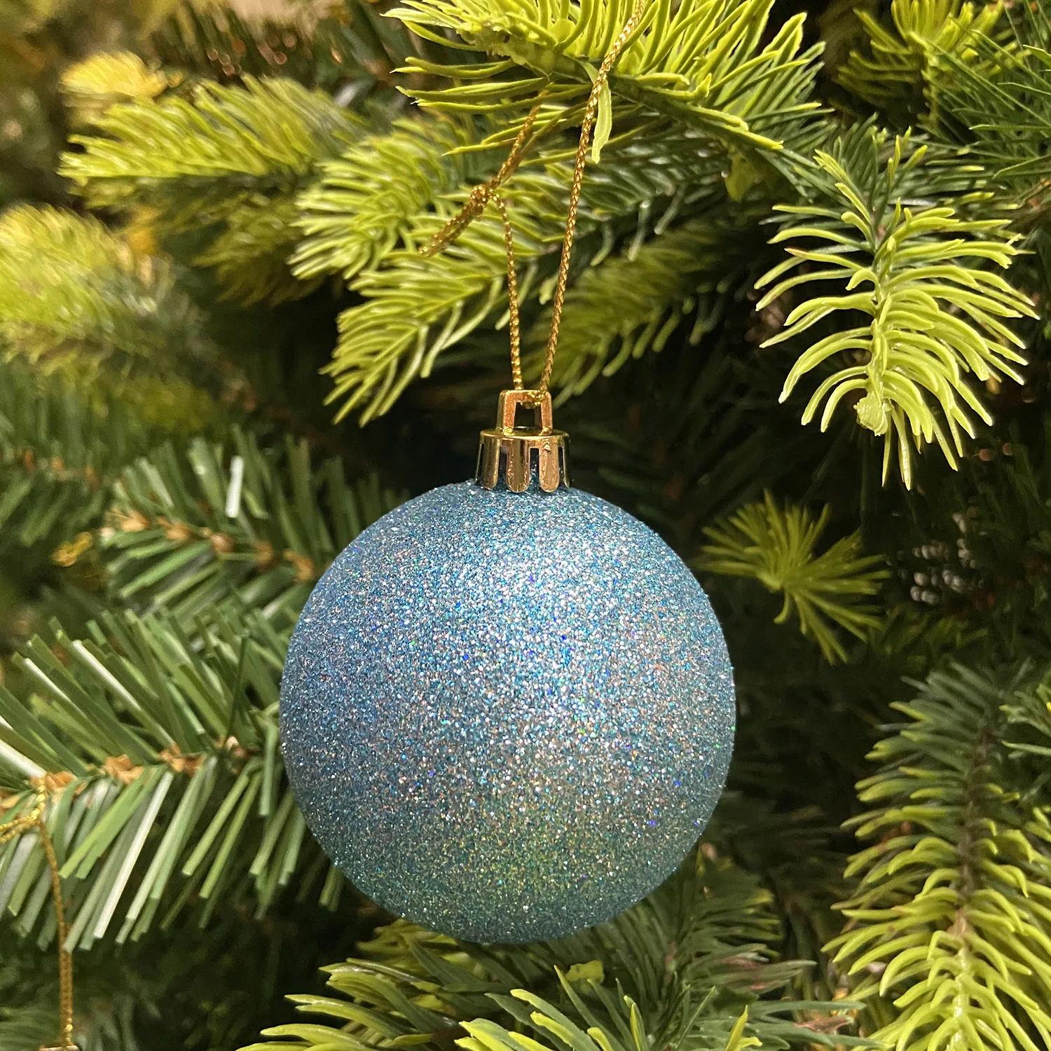 Arbol De Navidad Con Esferas De Terciopelo - Luxury Decor