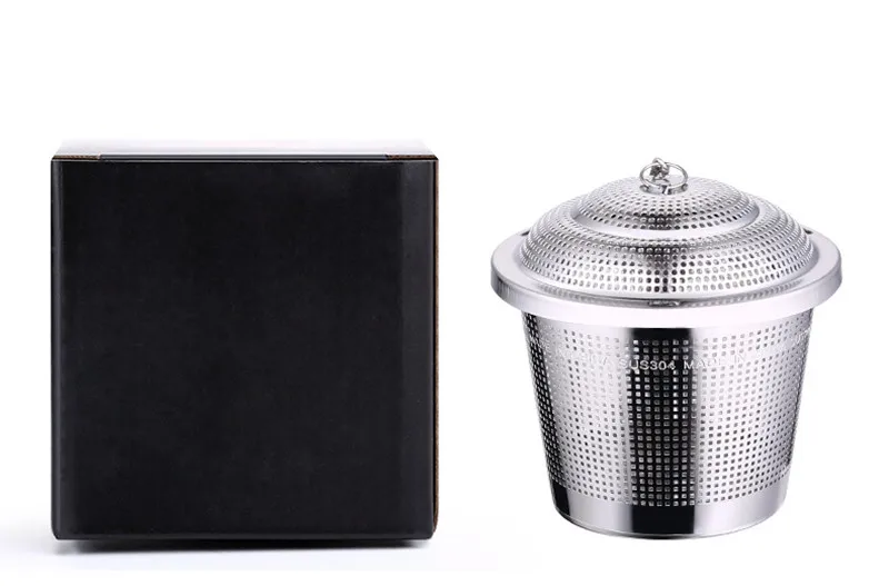 304 Stainless Steel Tea Maker Filter Silver Large Medium Small Size Tea ...