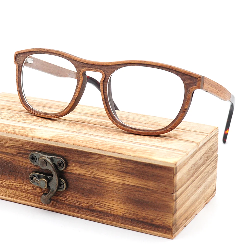 Designer Wood Optical Glasses Frame No Logo Custom Made Wholesale Cheap ...