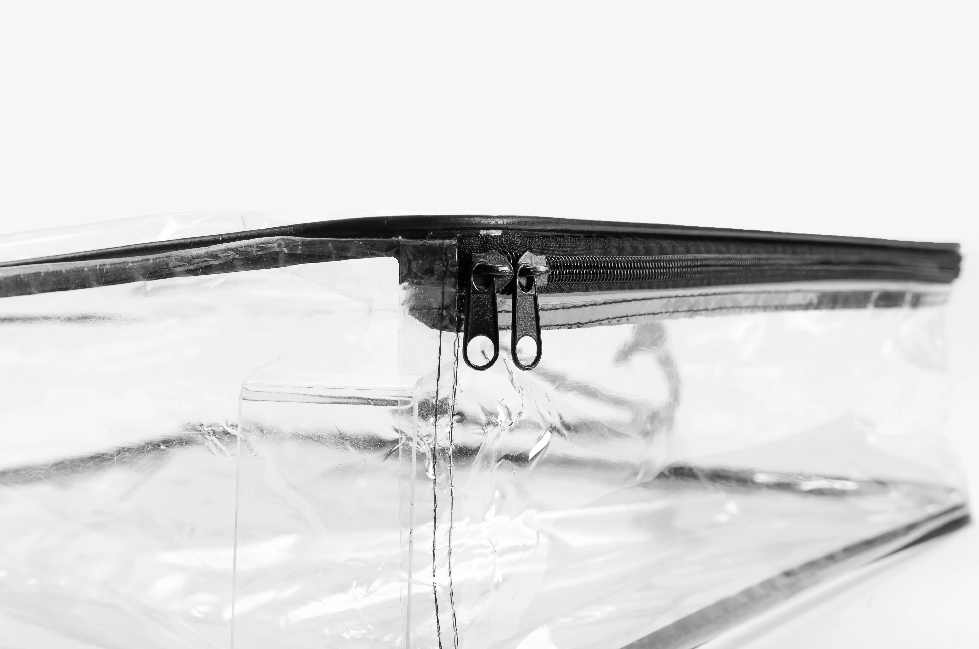Clear PVC Wire Bag with Zipper for Blanket and Quilt