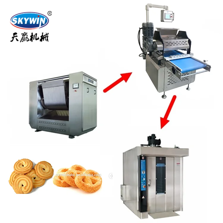 Skywin Automatic New Tray Type Cookies Machine - High Efficiency