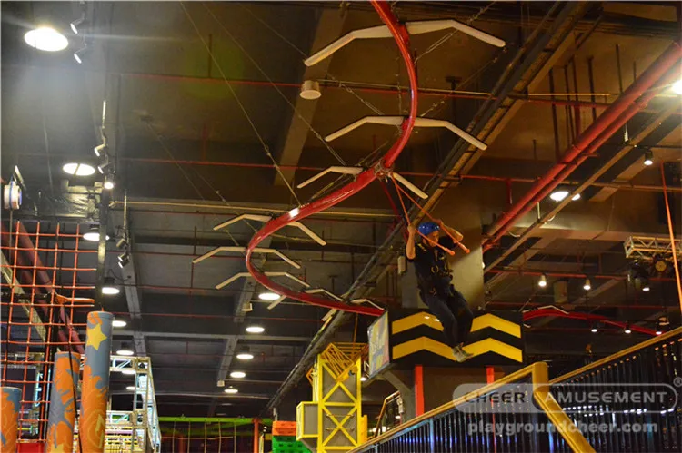 Indoor Adventure Park for Adults - Intimidating Air Coaster