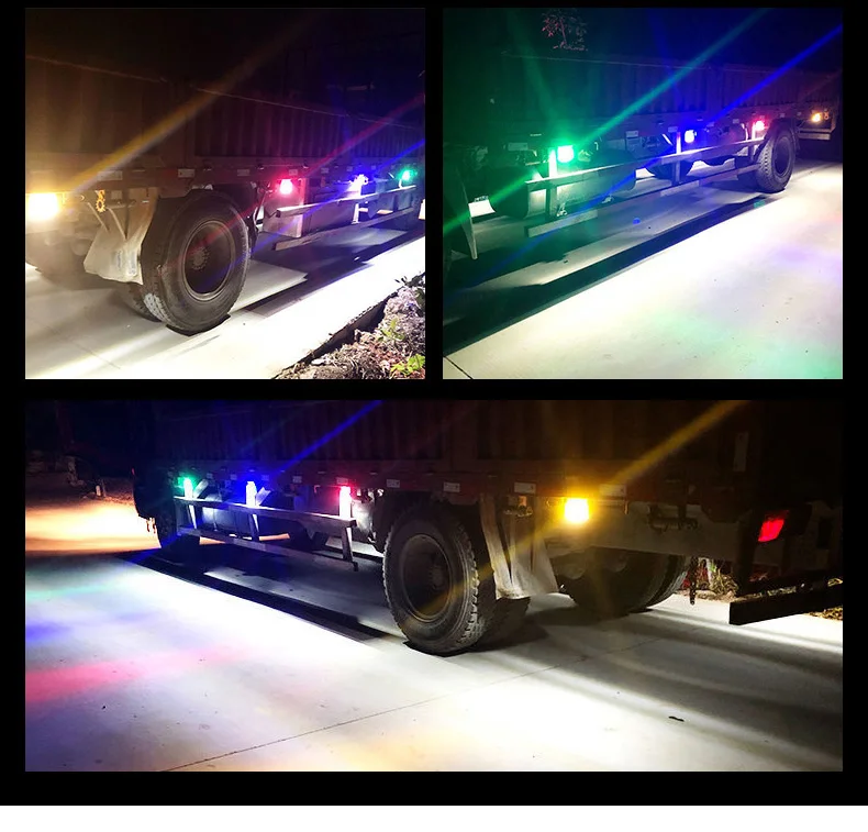 24v car led sidelight truck side signal safe signal marker led light ...