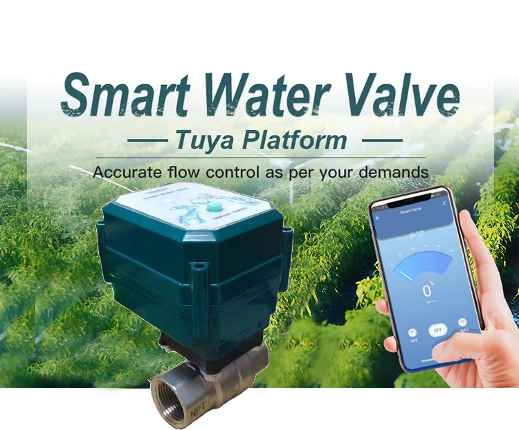 Smart Ball Valve - Wifi Automatic Control for Water Flow