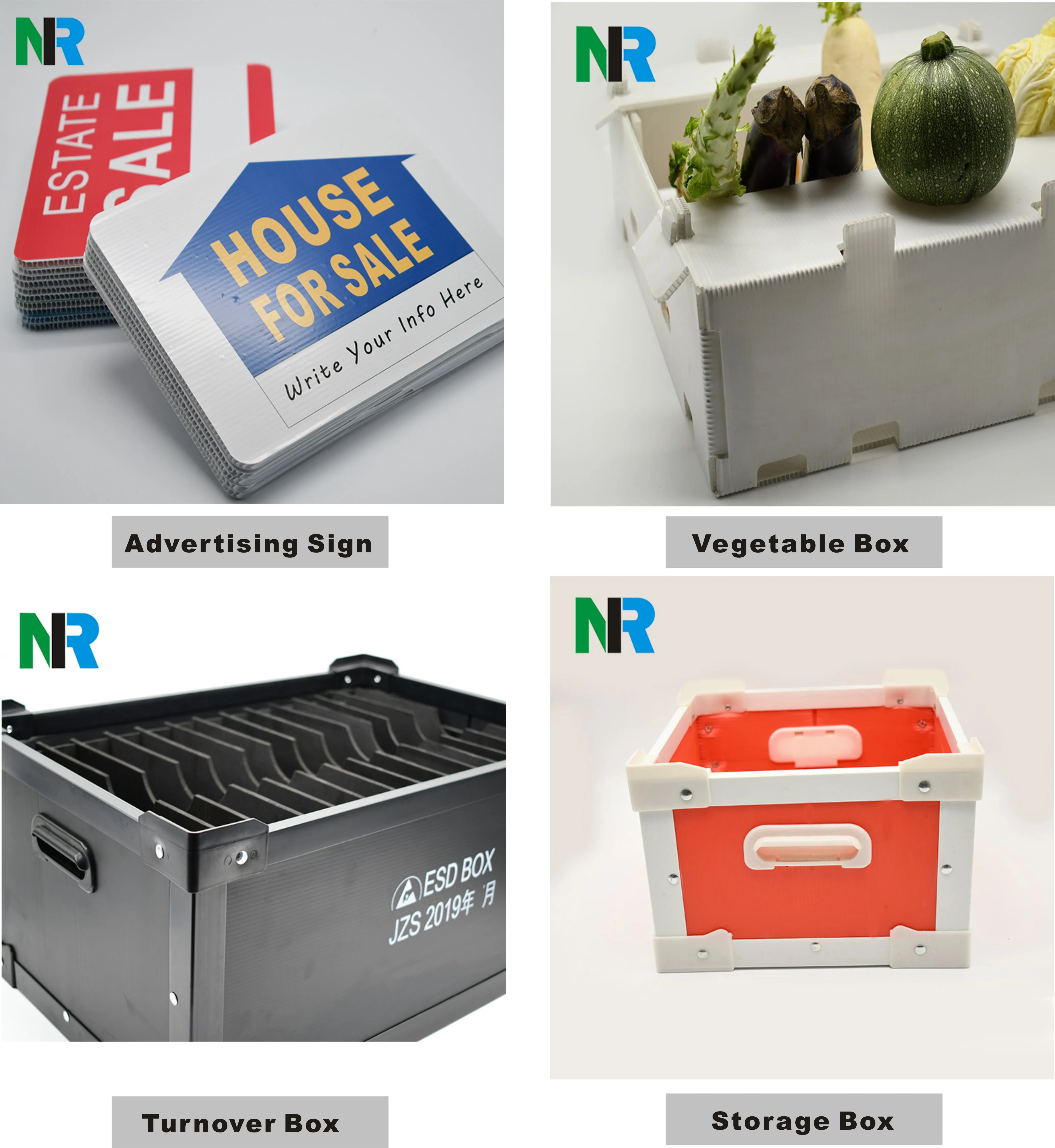 NR Customize logo Plastic Sheet for Printing Yard Sign Roc Xie| Alibaba.com