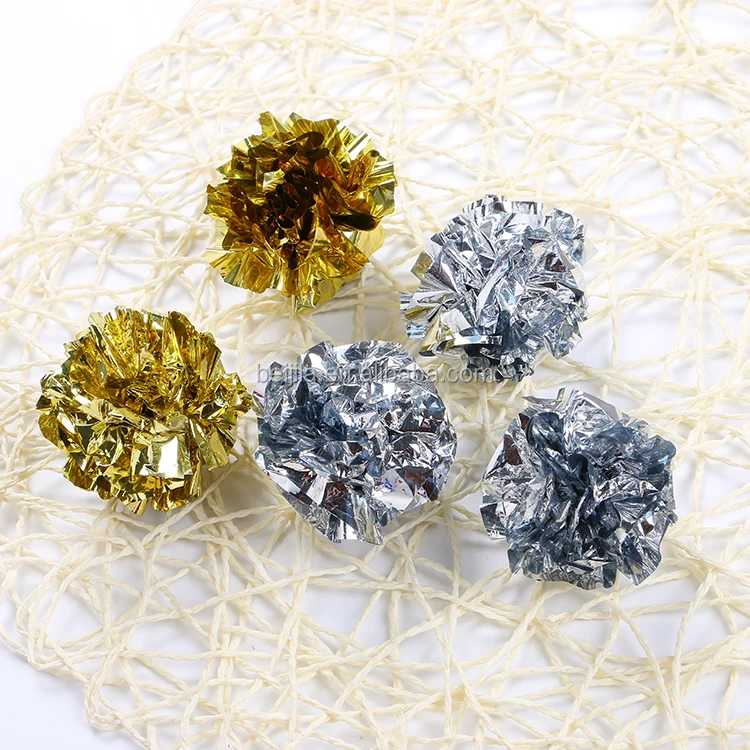 Wholesale Stocked Colorful Crinkle Paper Balls Indoor Funny Puppy Cat ...