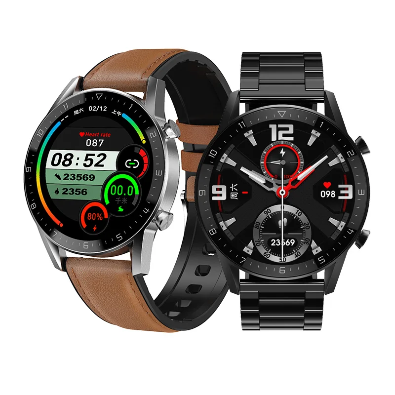Luxury Metal Steel Smartwatch Ip68 Waterproof Oem Android Ios Bluetooth ...