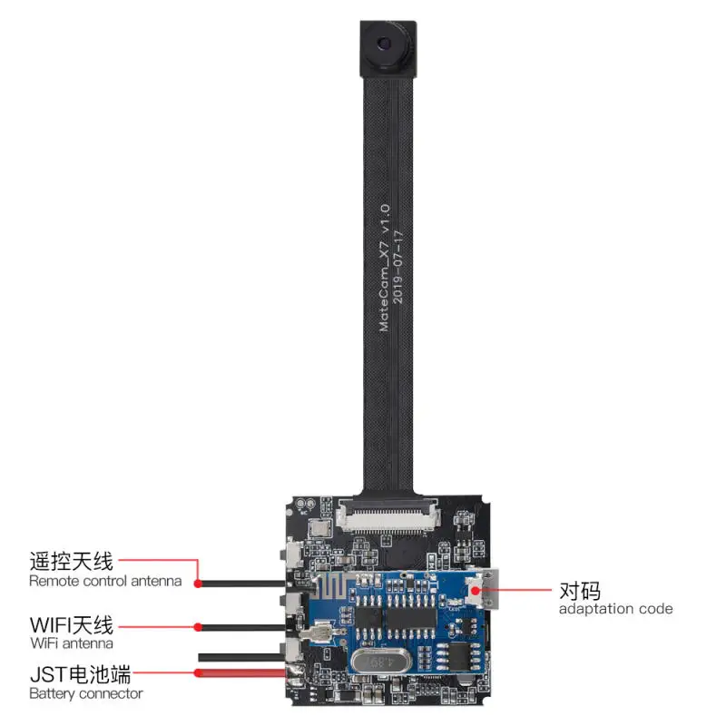 DIY Pinhole Camera 13MP 4K 2.7K Matecam Remote Control WIFI