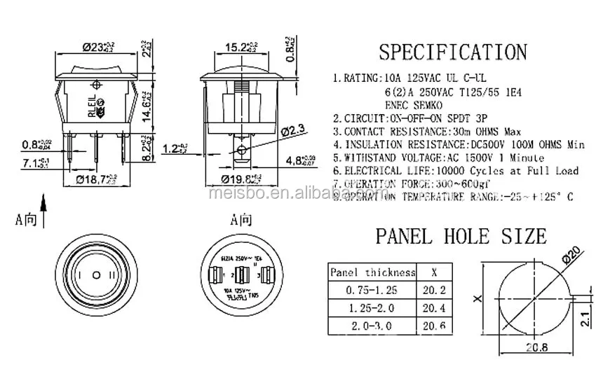 KCD1 KCD2 KCD3 Switches - Reliable 6A/10A Waterproof Solutions