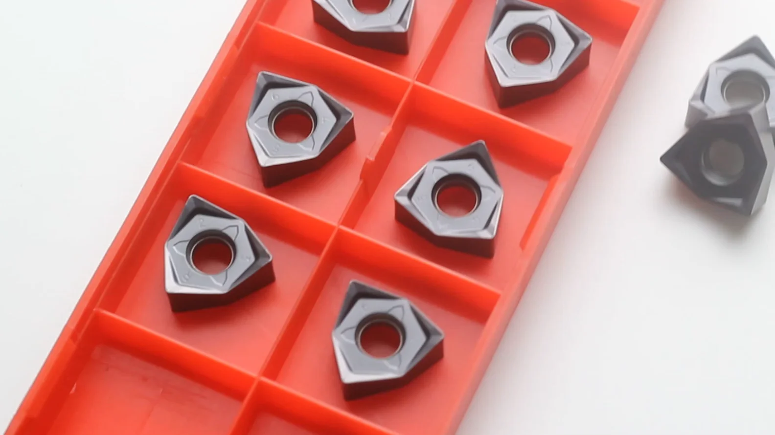 Open Heavy Cutting Fast Feed Milling Insert Wnmu060408 Double-sided ...