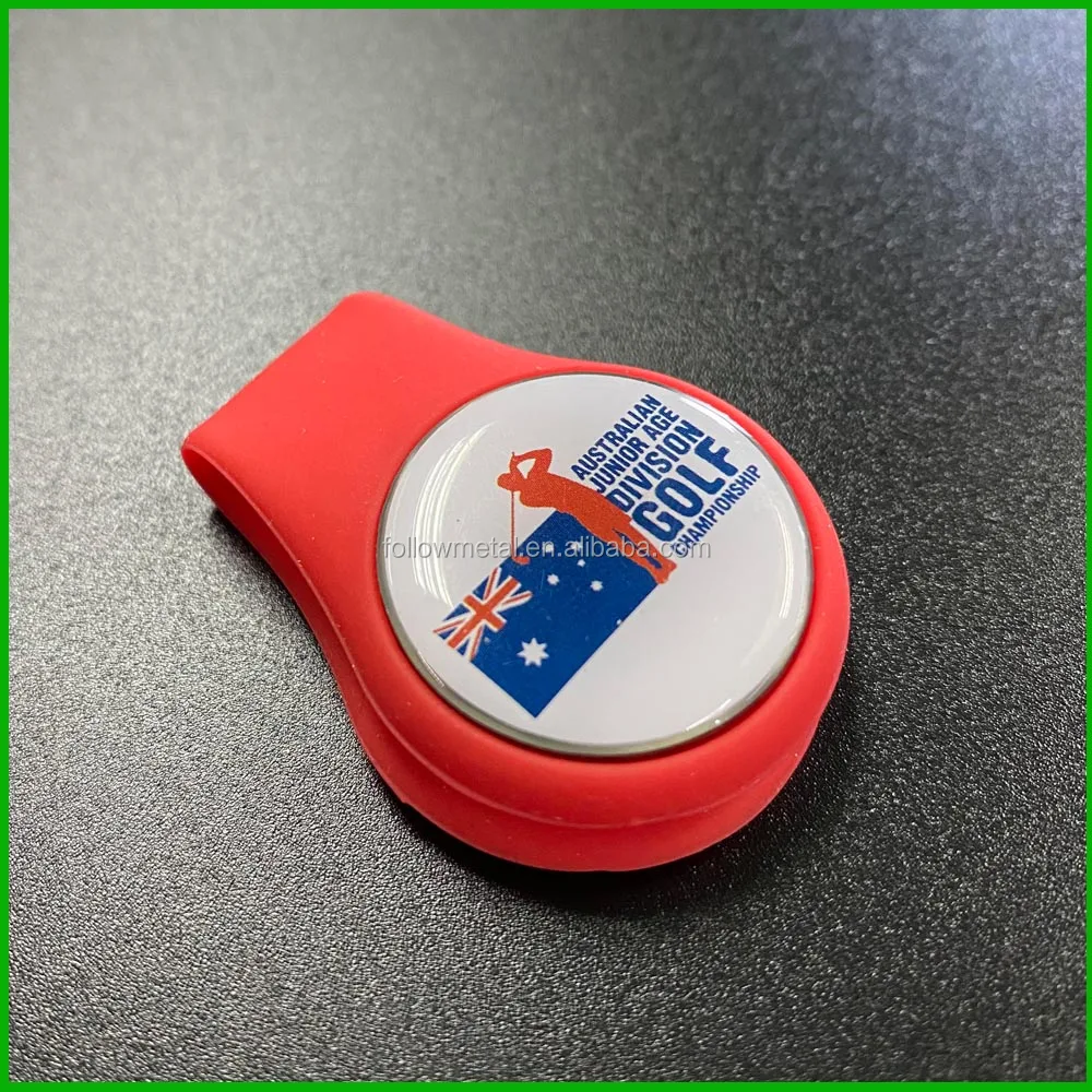 Silicone Golf Hat Clip, Silicone Cap Clip, 10 Colors Are Available ...