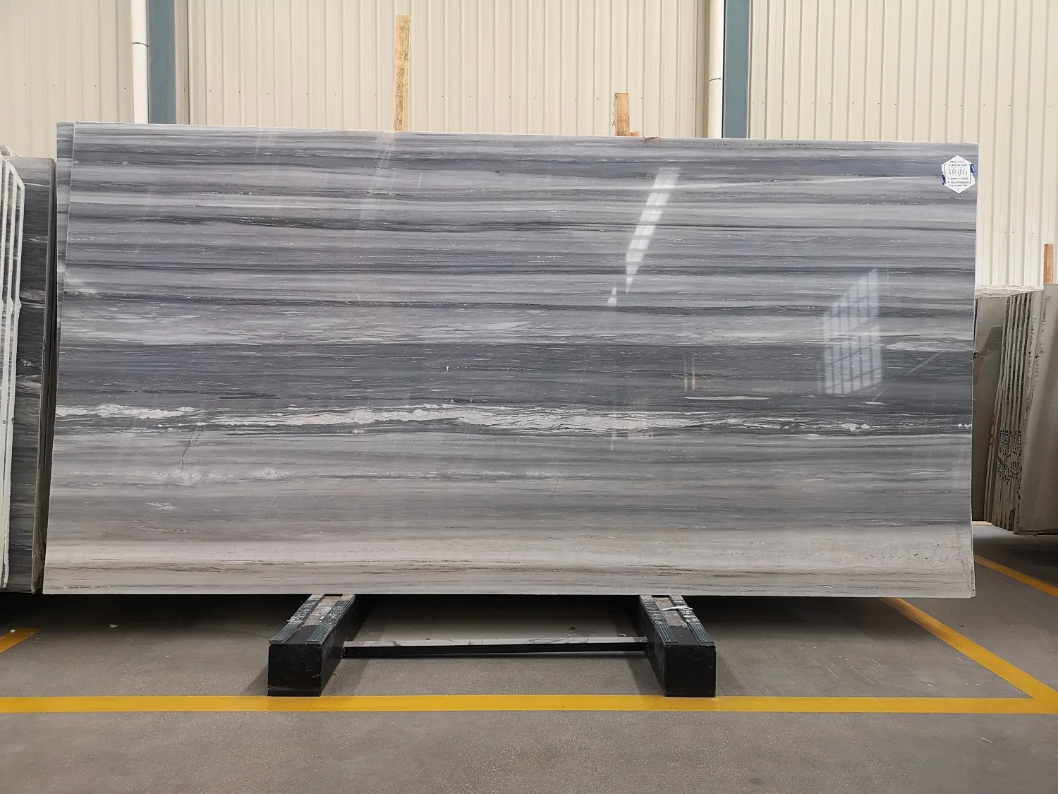 Blue Sky Marble Slabs - Palissandro Bluette Nuvolato