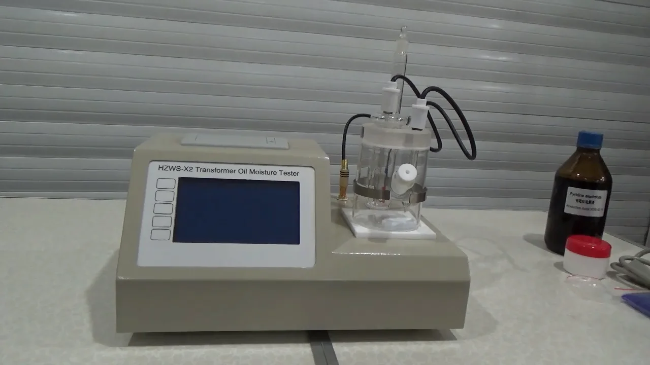 Huazheng Electric Transformer Water Content Testing Equipment Oil Karl ...