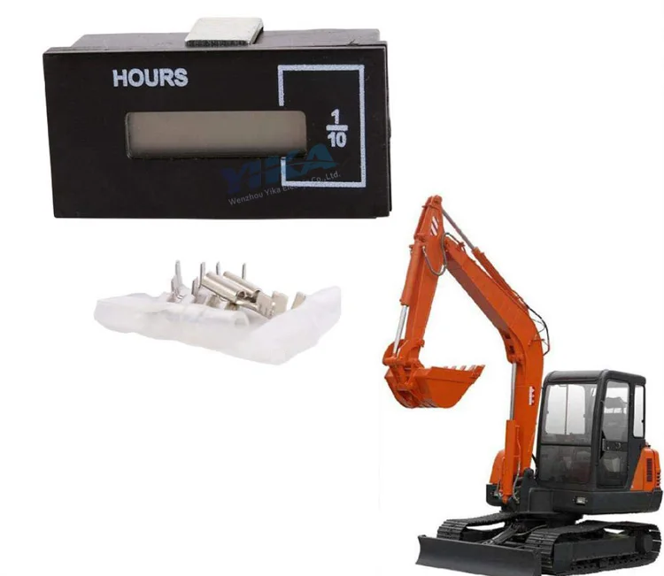Yika Ly-5l 24v Most Popular 12v Dc Low Voltage Excavator Running Hour ...