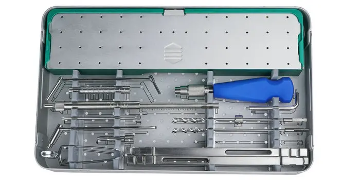 Veterinary Surgical 4.0mm Locking Plate Instrument Kit
