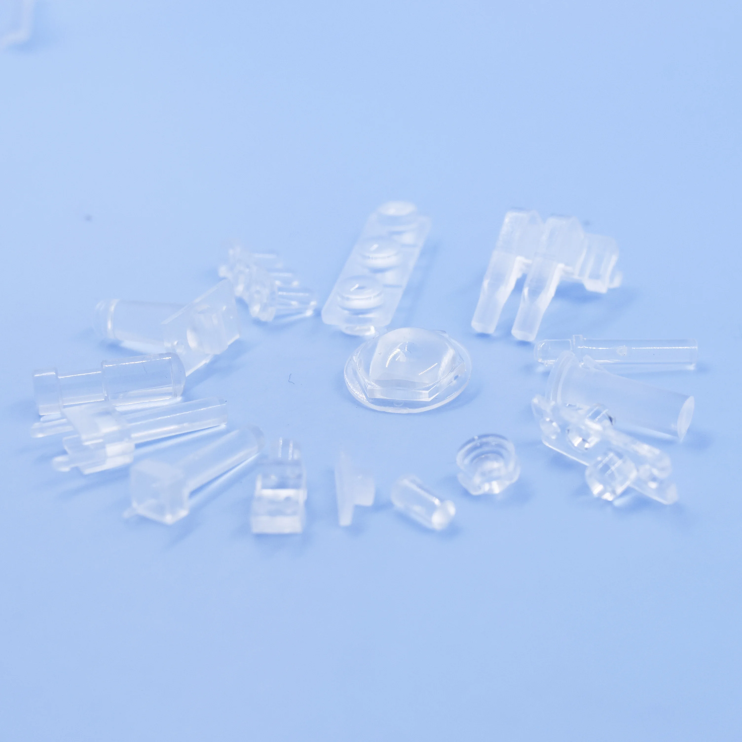 Transparent PC Material LED Light Guide Pipe - 3-Year Warranty