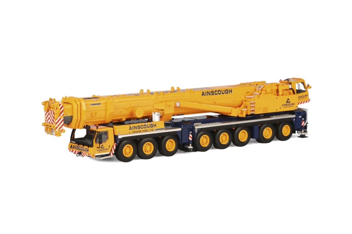 High Detail Metal Diecast Scale Model Crane Truck Toy