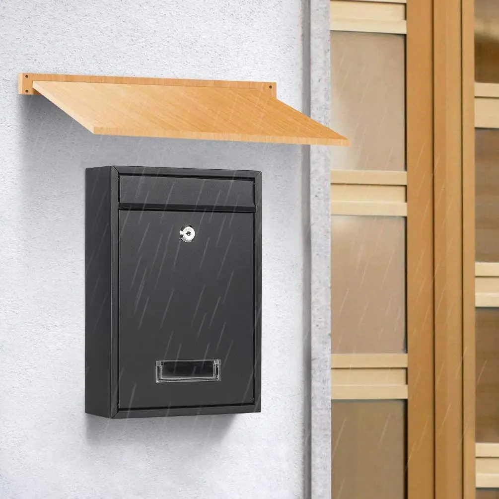 Modern Small Mailboxes Residential Houses Outdoor Mailbox Metal Wall ...