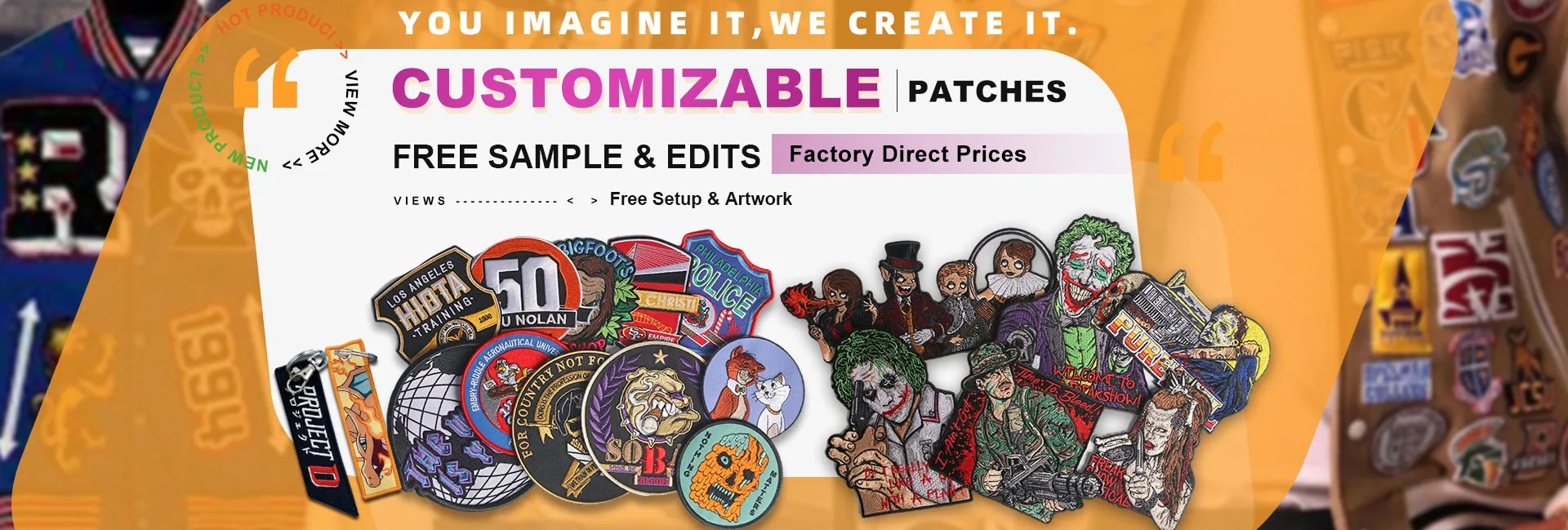 Changsha Davina Patches Co.,Ltd. - Embroidery Patches; Chenille Patches; Woven Patches; PVC ...