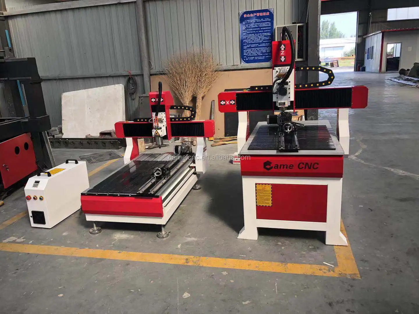 Mini Cnc Mdf Cutting Router Machine Ca-6090 Desktop 4 Axis Rotary ...