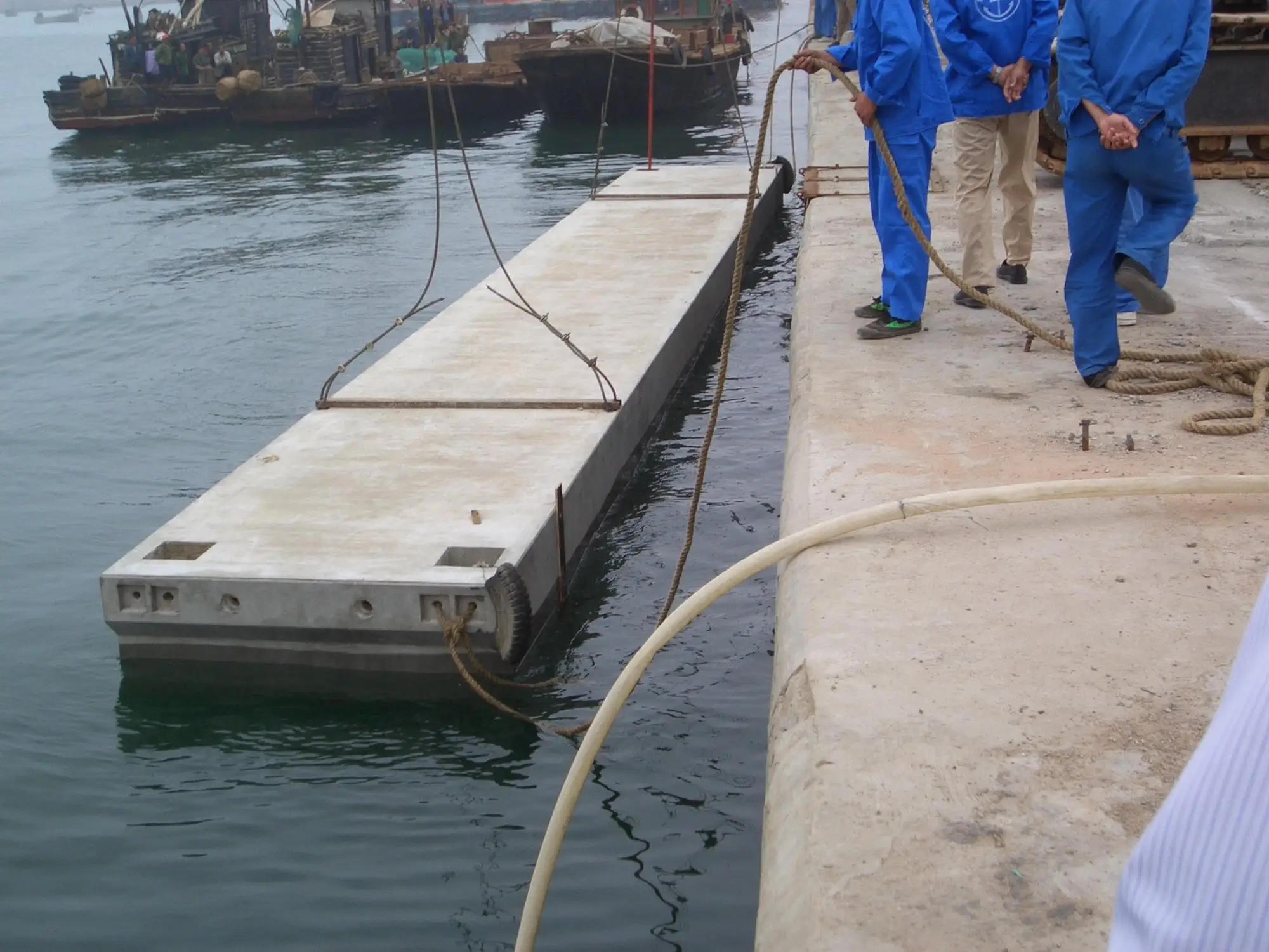 Pontoon Floats Other+marine+supplies Standard Concrete Floating Pontoon ...