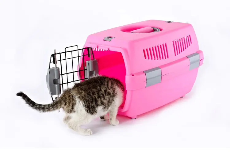Durable Fastness Pet Carrier Cage Detachable Cat Carrier Portable Cat ...