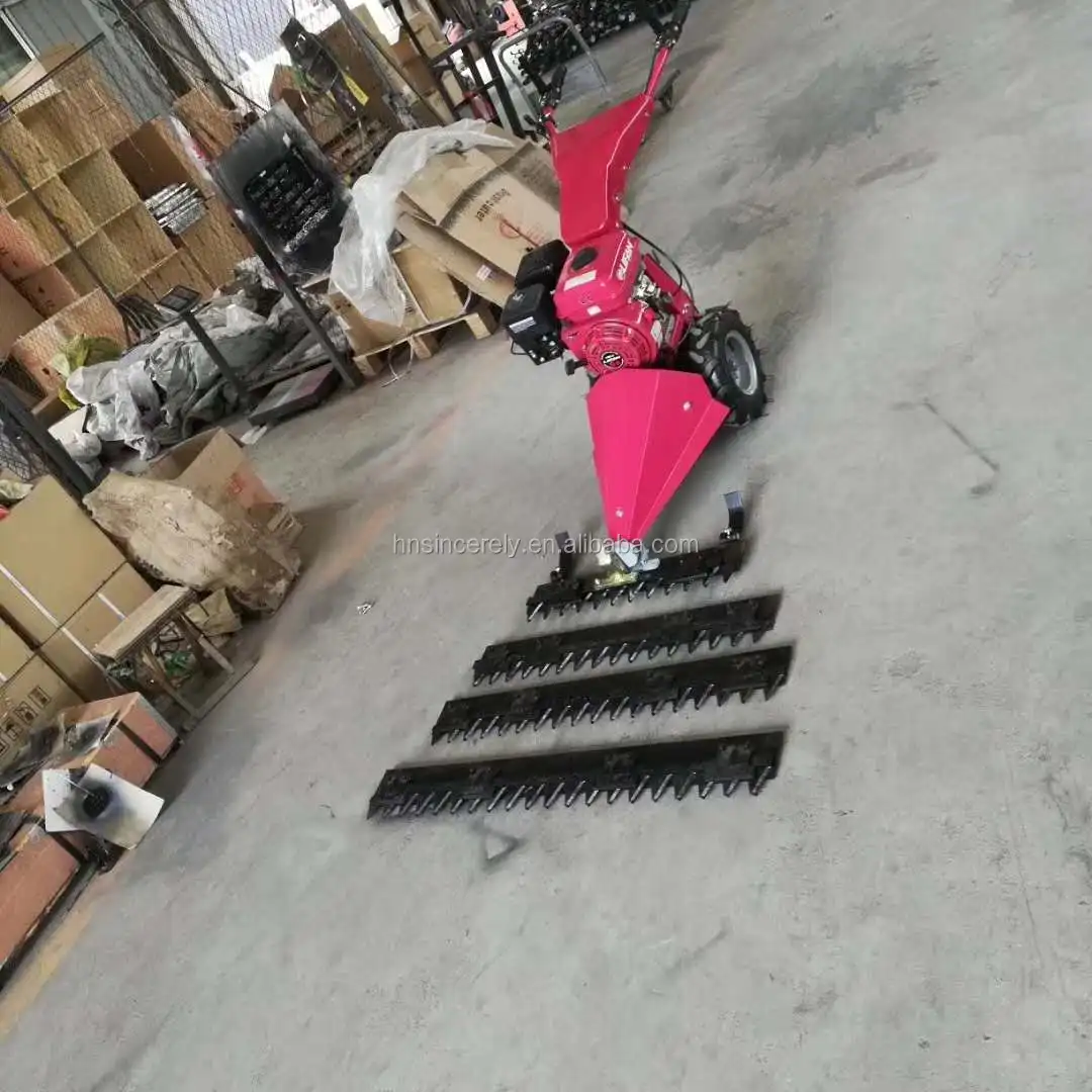 High Productivity Hand Push Gasoline Lawn Mower - 80-120cm Cutting Width