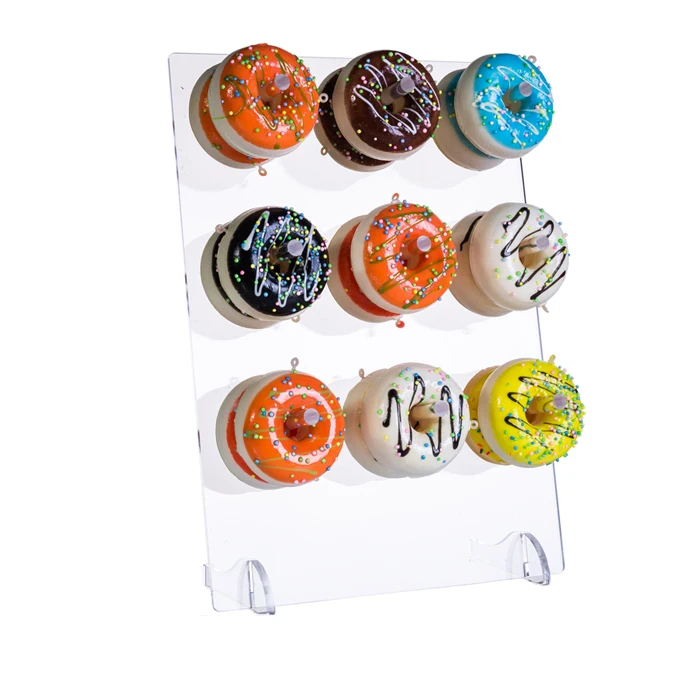 Wholesale Acrylic Donut Wall Display Stand for Wedding Birthday Party ...