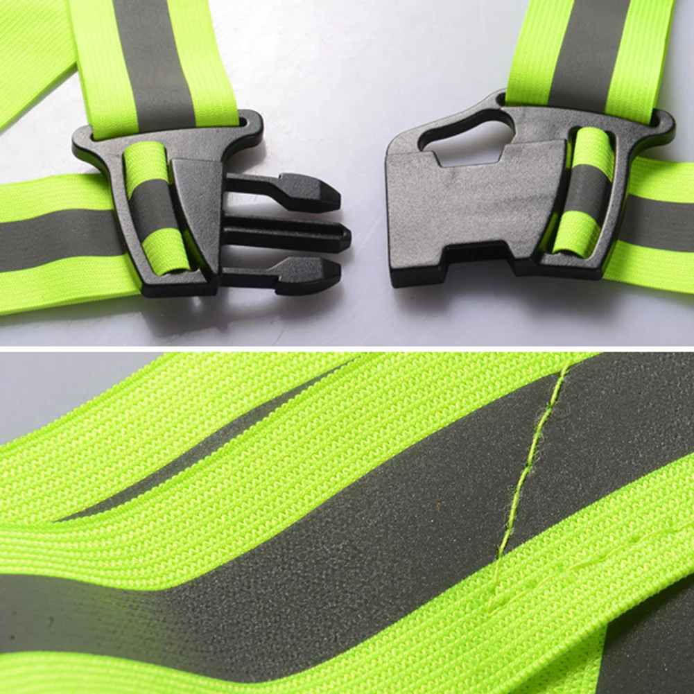 Highlight Reflective Straps Night Work Security Running Cycling Safety ...