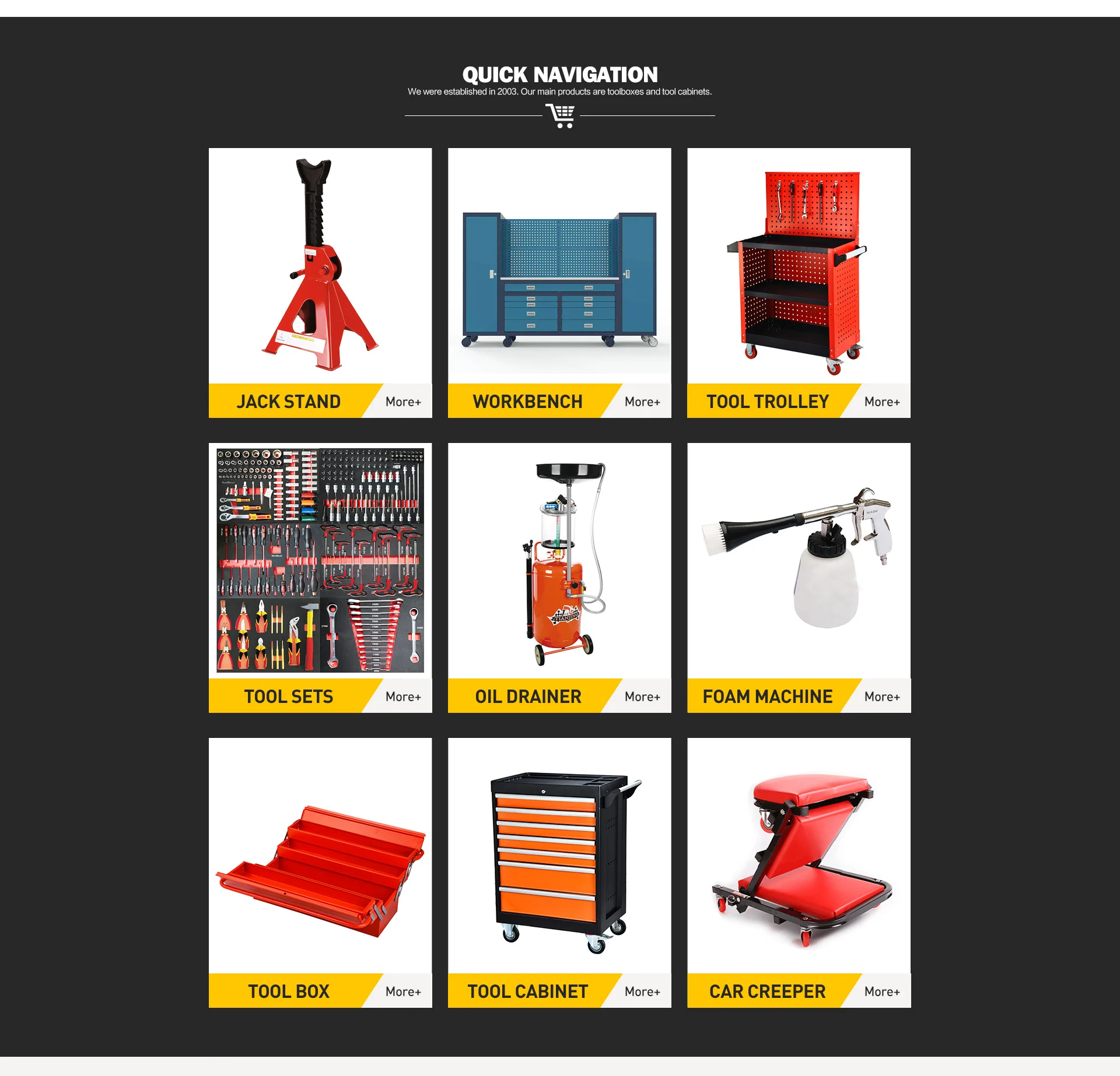 Yongkang Jmst Import And Export Co., Ltd. - TOOL CABINET, TOOL BOX