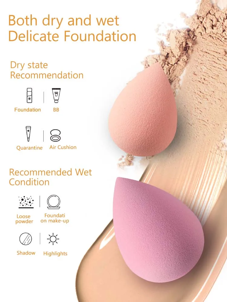 Gracedo Fashion Listing Density Makeup Sponge 100 - Ultra-soft Three ...