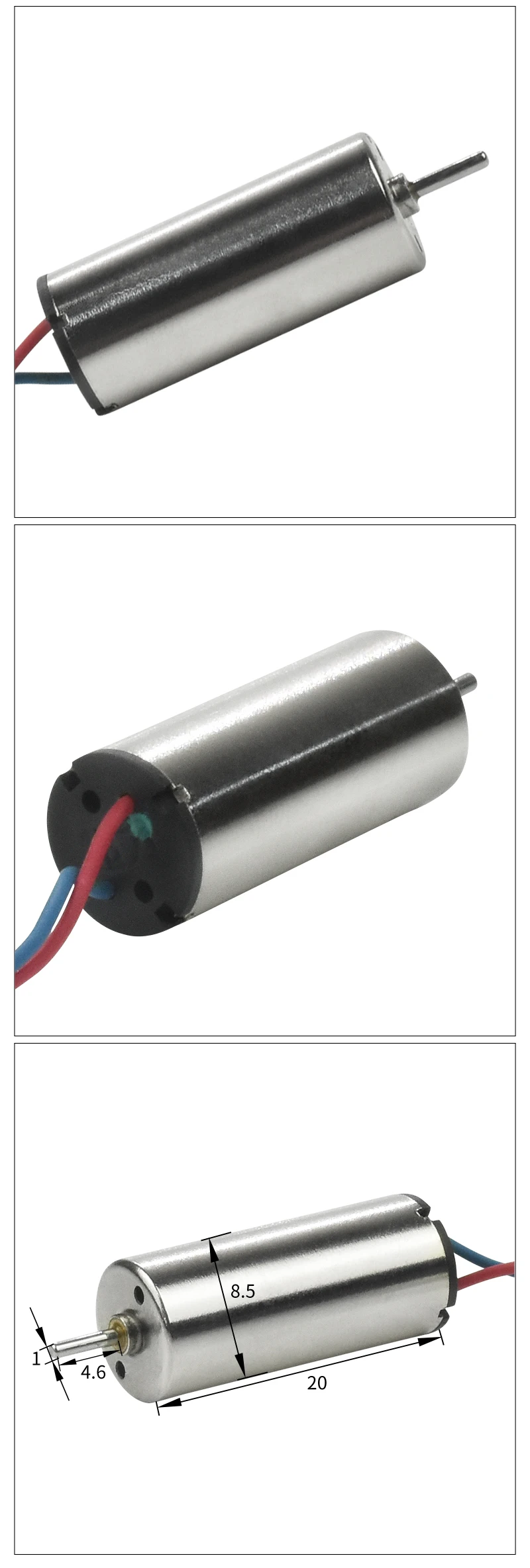 7.4V Bldc 8520 Motor - High Efficiency for Drone Toys