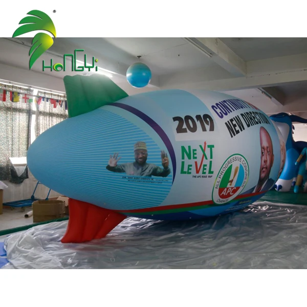 Giant Inflatable Helium Blimp - Customizable Floating Airship