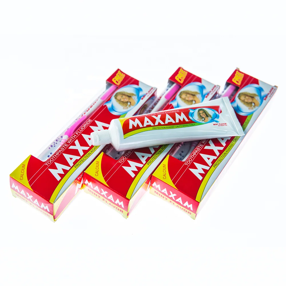 Maxam Toothpaste 145 Grams With Toothbrush (red Box) Hu - Buy Fluoride ...