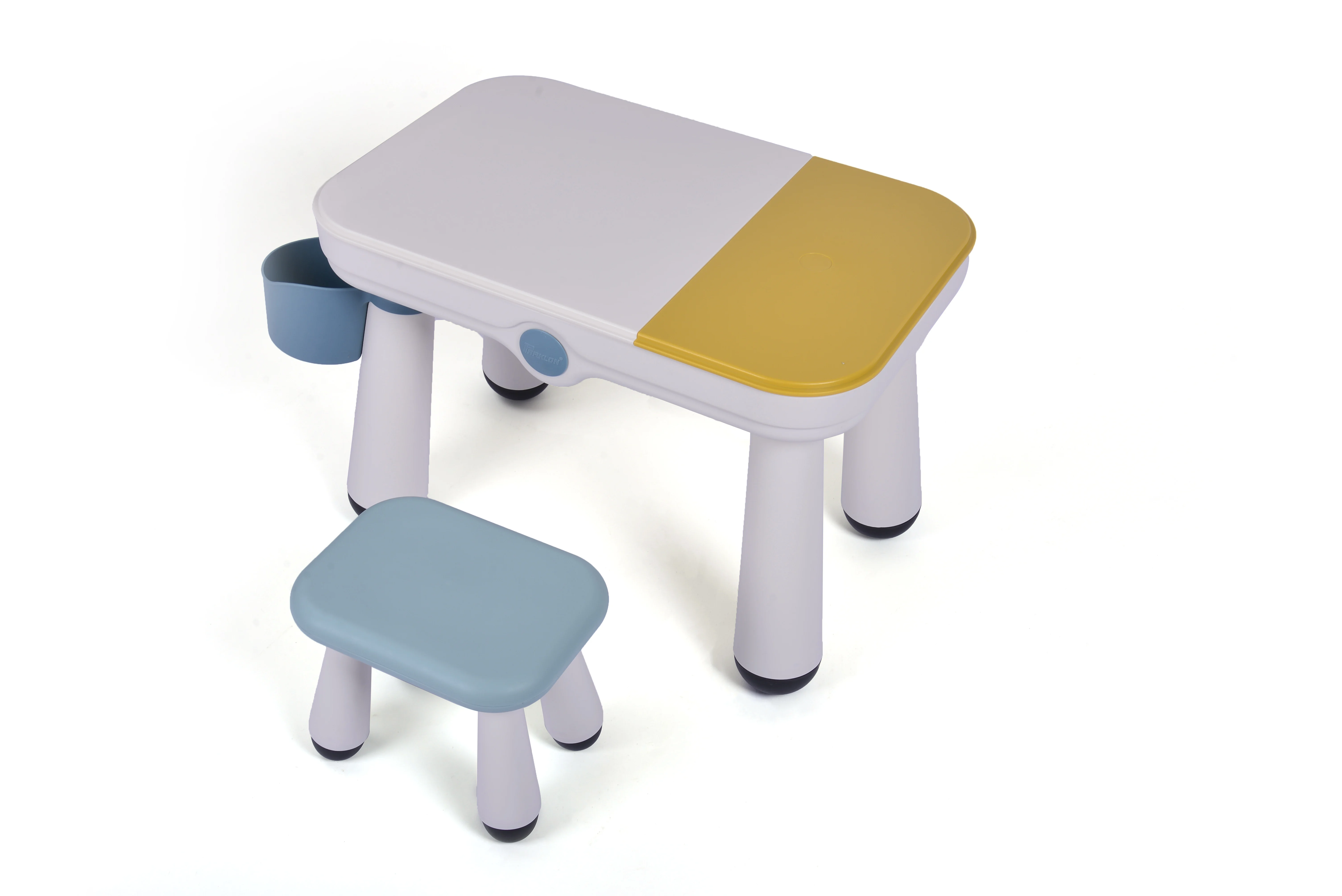 Rectangle Multifunction Kids Plastic Building Blocks Tables Block Set ...